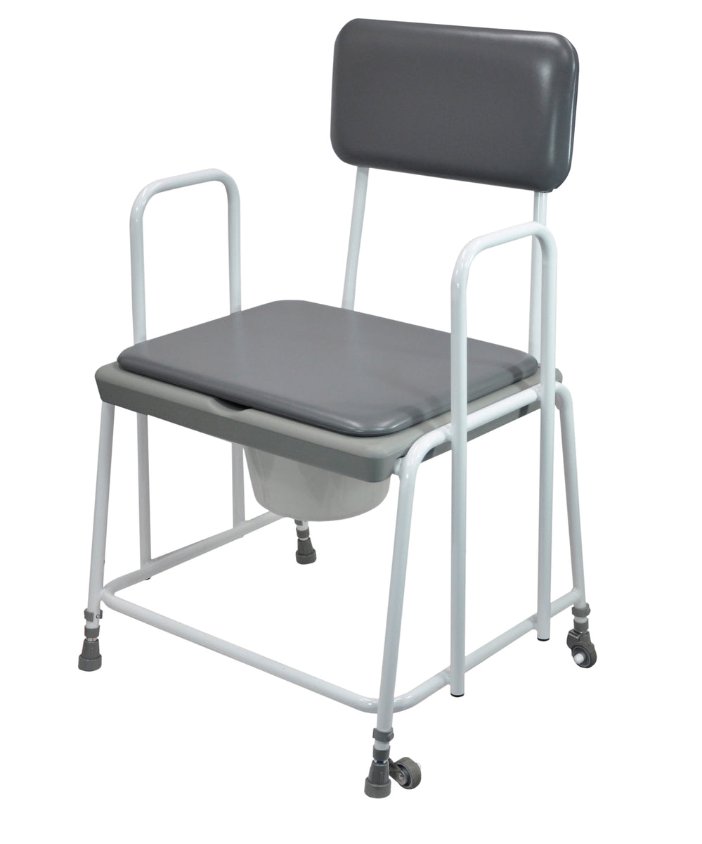 Aidapt Sussex Bariatric Commode with VAT – MobilityDirect